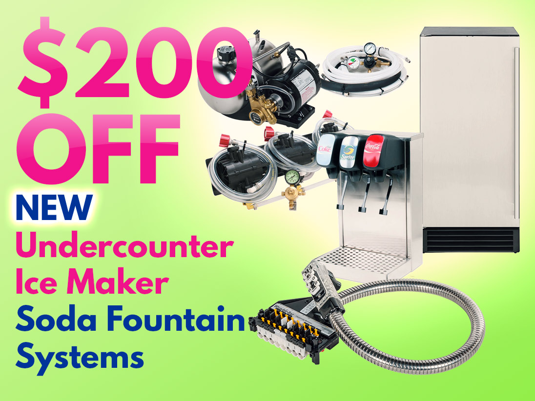 ibd00213 - 6-Flavor Ice & Beverage Soda Fountain System (REMANUFACTURED ...