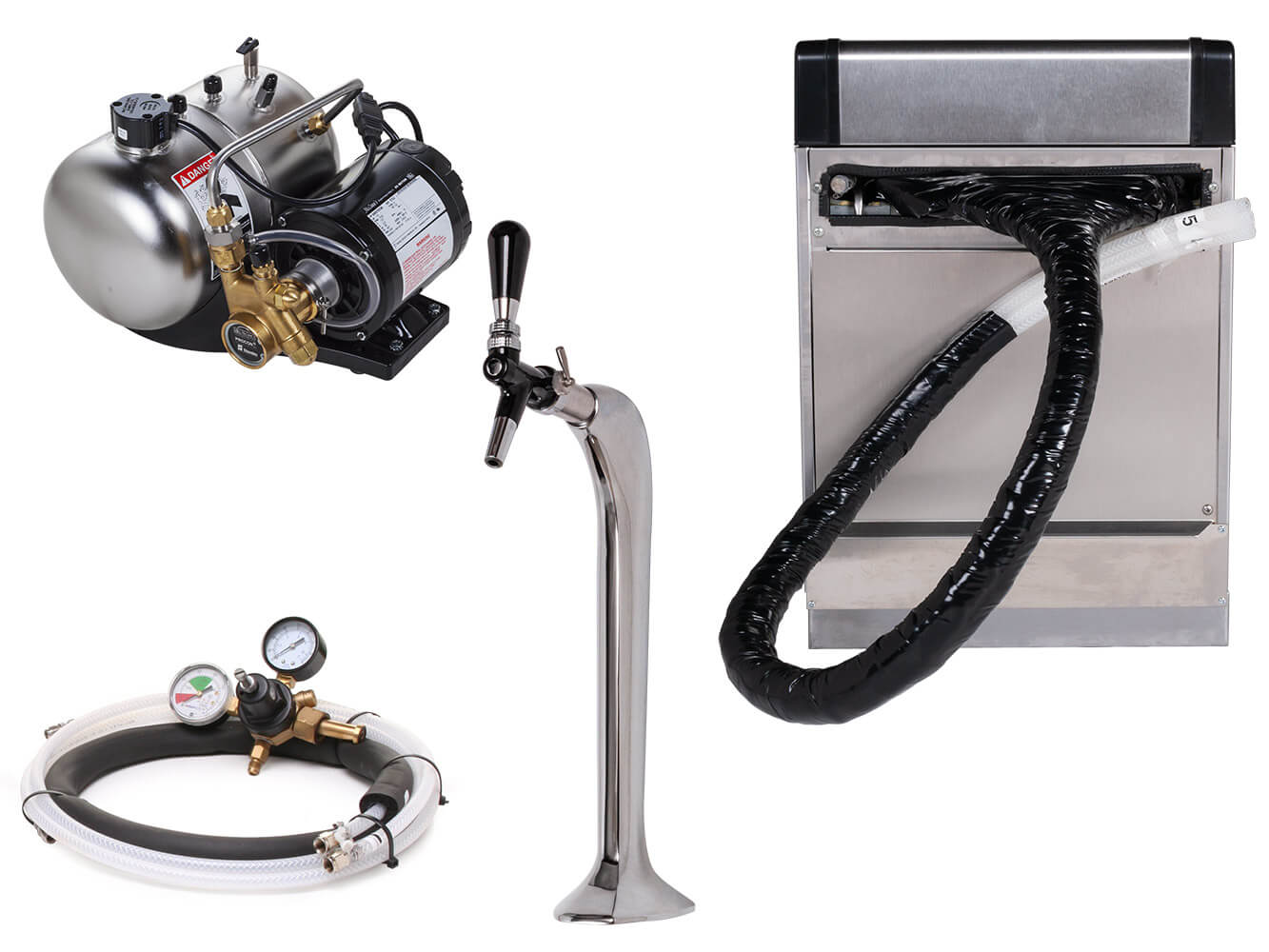 da00200FC - Seltzer Draft Arm (Flow Control) Soda Fountain System with ...