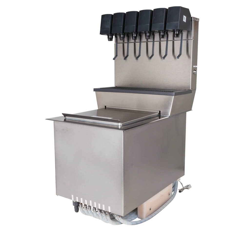 di00167C - 6-Flavor New Old Stock Drop-in Soda Fountain System (15x22 ...