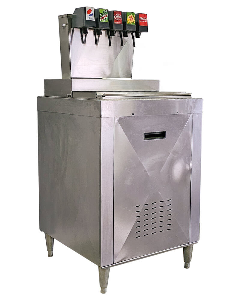 di00570 - 5-Flavor Drop-in Soda Fountain System with Cabinet ...