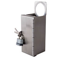 8811 - Soda Gun Lock (Stainless) || Soda Dispenser Depot