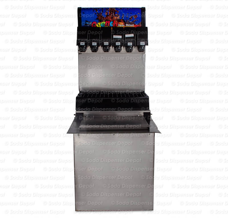 di00166 - Complete 6-Flavor Drop-in Soda Fountain System ...