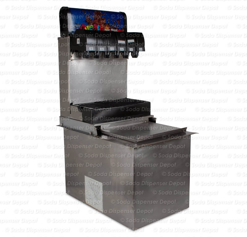 di00166 - Complete 6-Flavor Drop-in Soda Fountain System ...