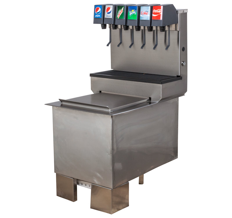 di00168 - Complete 6-Flavor Drop-in Soda Fountain System ...