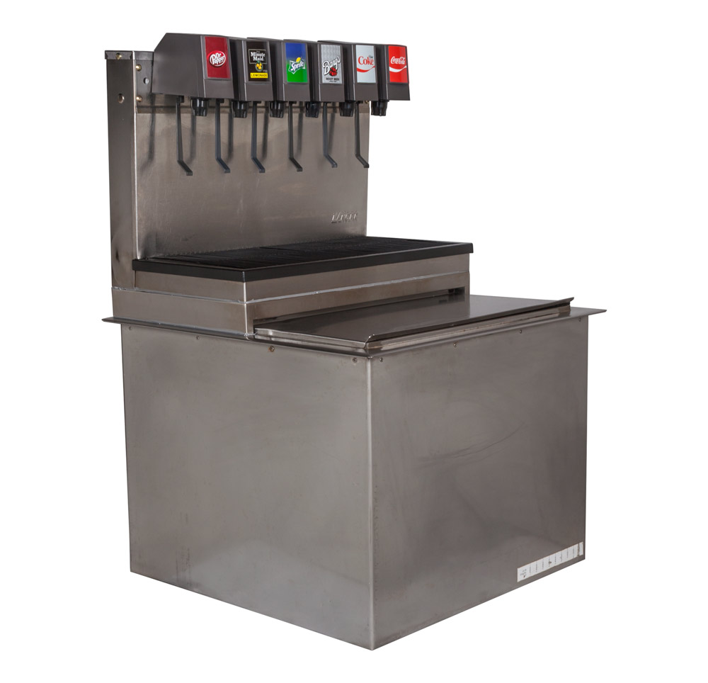 di00209 - 6-Flavor 23x23 Drop-in Soda Fountain System (Scratch & Dent ...