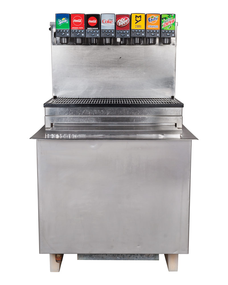 di00211B - 8-Flavor Drop-in Soda Fountain System w/ Portion Control ...