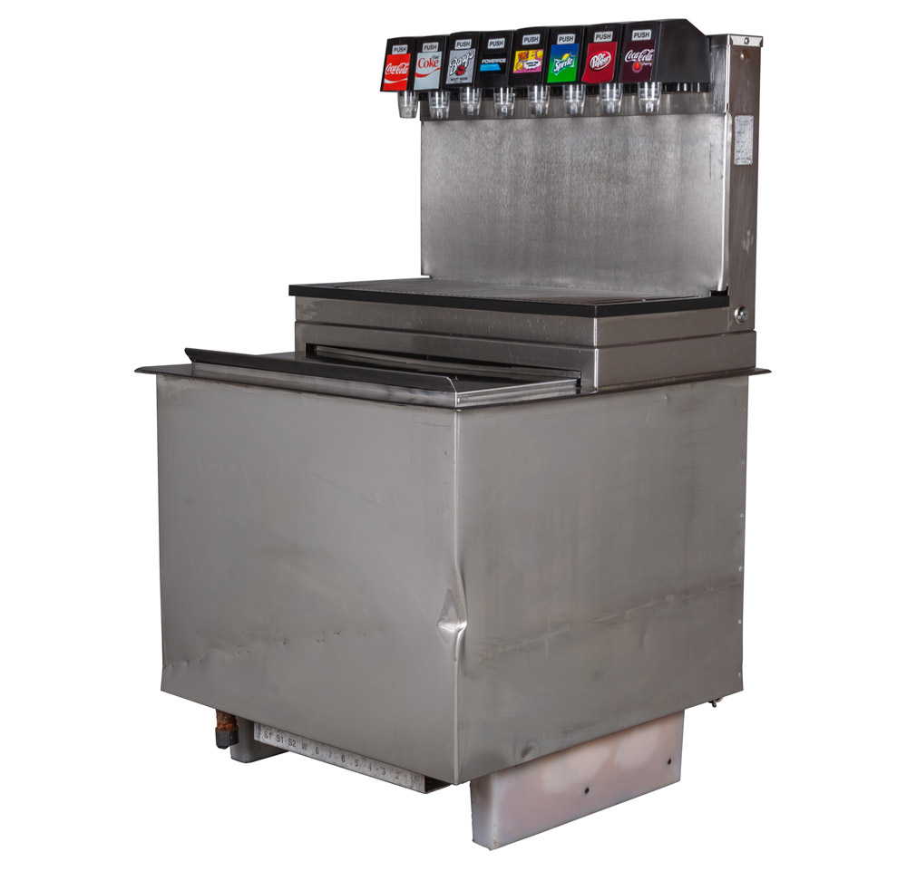 di00211 - 8-Flavor 23x23 Drop-in Soda Fountain System (Scratch & Dent ...
