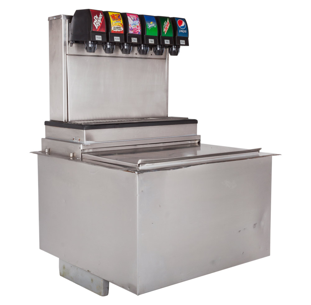 di00216 - 6-Flavor Scratch & Dent Drop-in Soda Fountain System ...