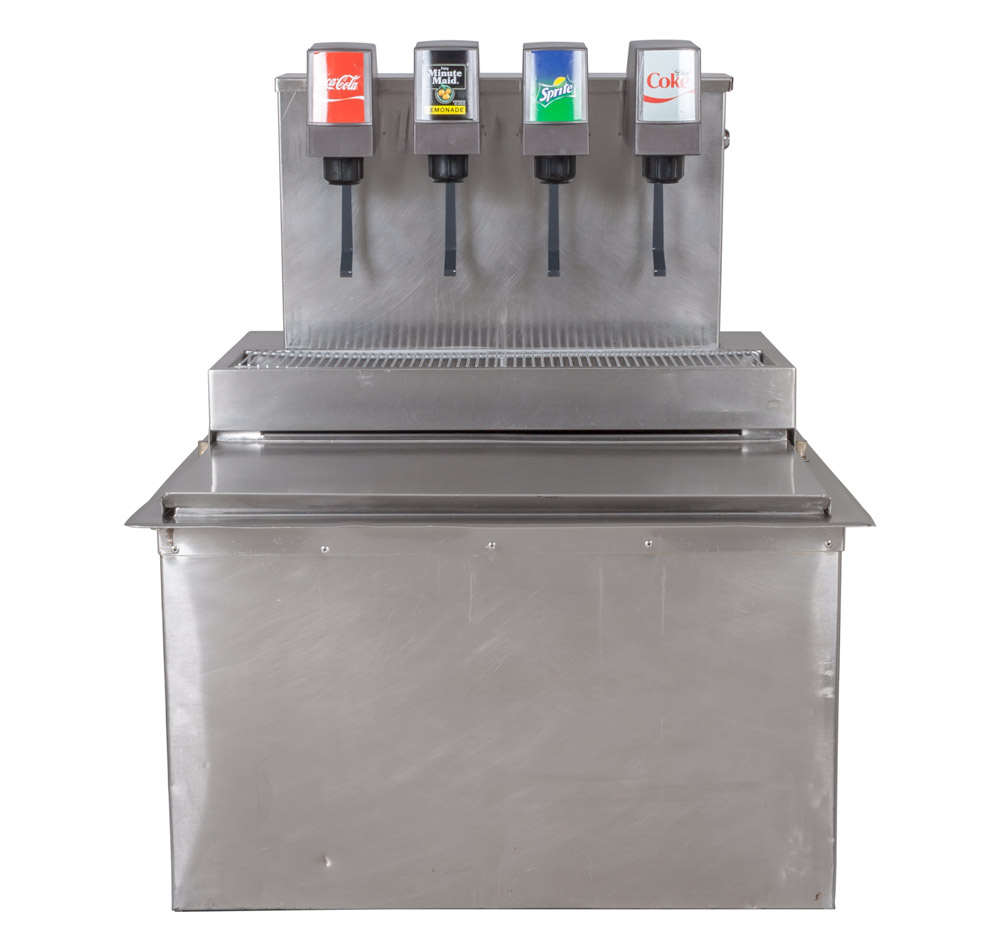 di00402 - Complete 4-Flavor Drop-in Soda Fountain System ...