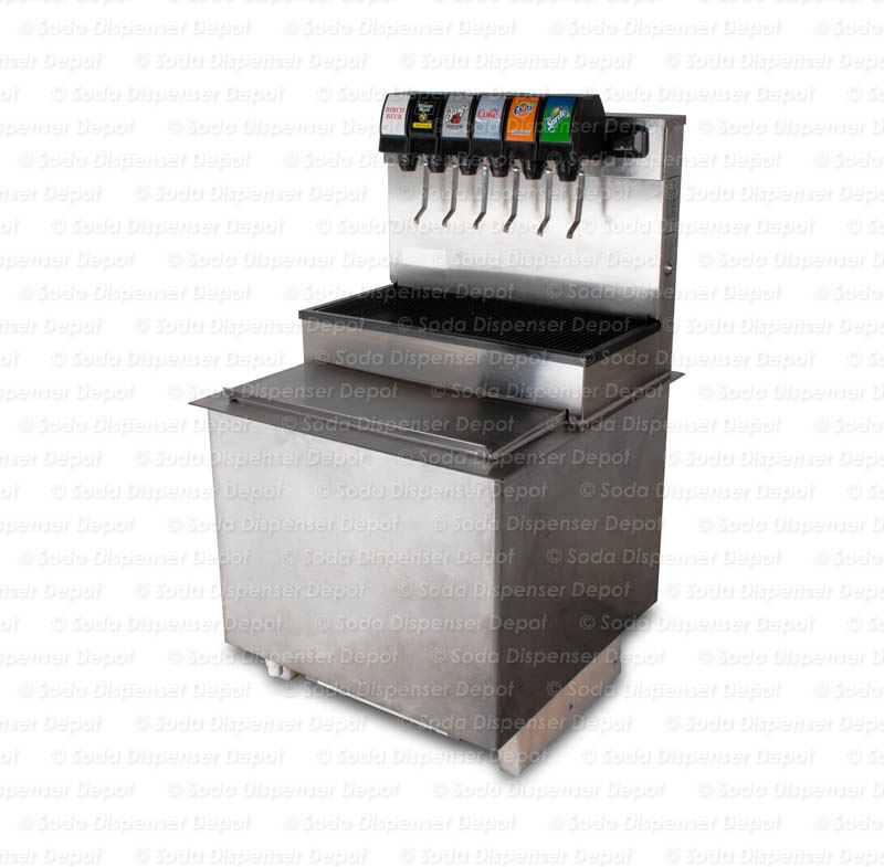 di00606 - Complete Remanufactured 6-Flavor Drop-in Soda Fountain System ...