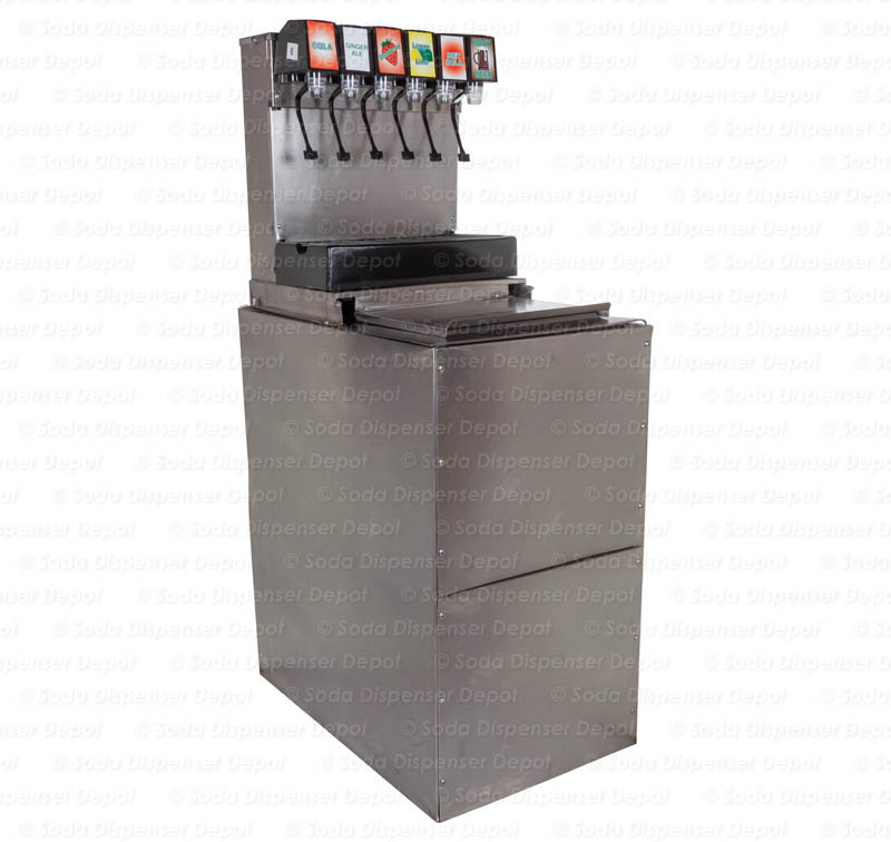 di00656 - Remanufactured Scratch & Dent 6-Flavor Drop-in Soda Fountain ...