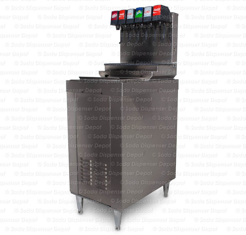 di01616 - 6-Flavor Drop-in Soda Fountain System w/ Cabinet ...