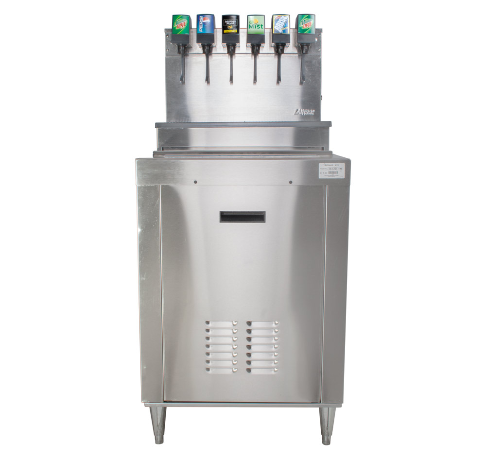 di02626 - 6-Flavor Drop-in Soda Fountain System w/ Cabinet ...