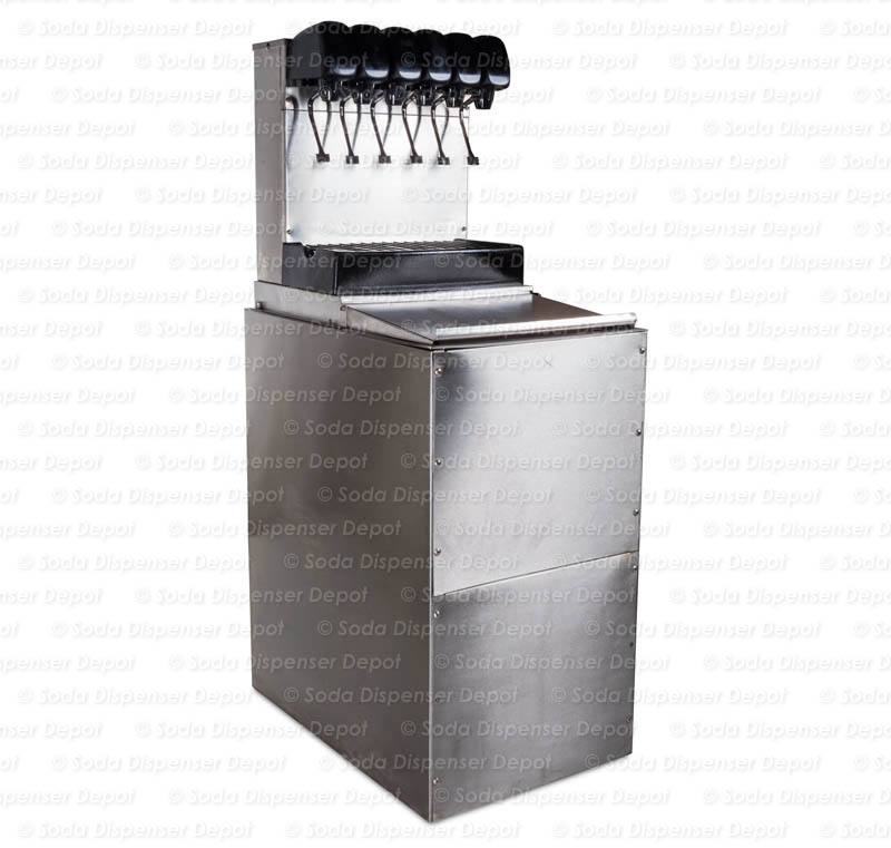 di03636 - Complete Remanufactured 6-Flavor Drop-in Soda Fountain System ...