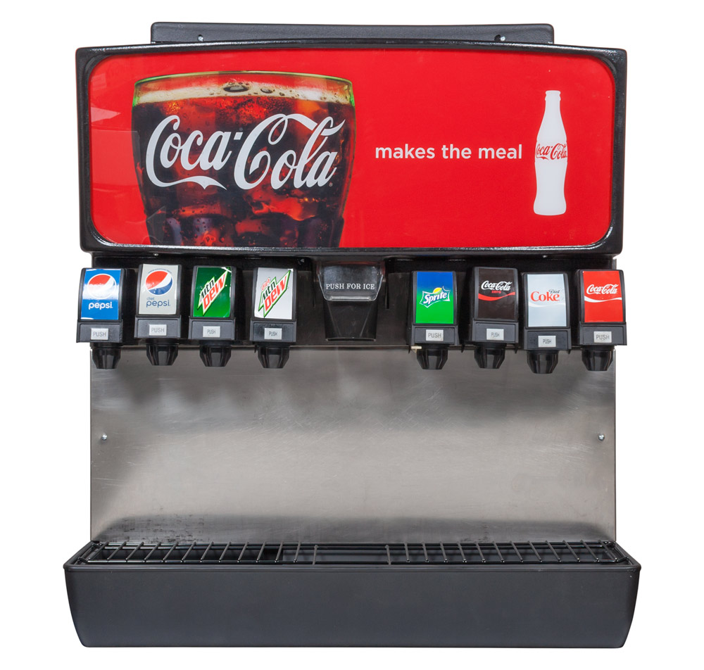 ibd00104D - 8-Flavor Ice & Beverage Dispenser System ...