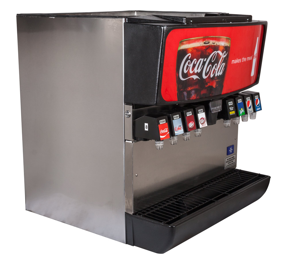 ibd00104H - 8-Flavor Scratch & Dent Ice & Beverage Dispenser System ...
