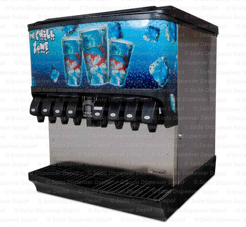 ibd00113B - 8-Flavor Ice & Beverage Dispenser System ...