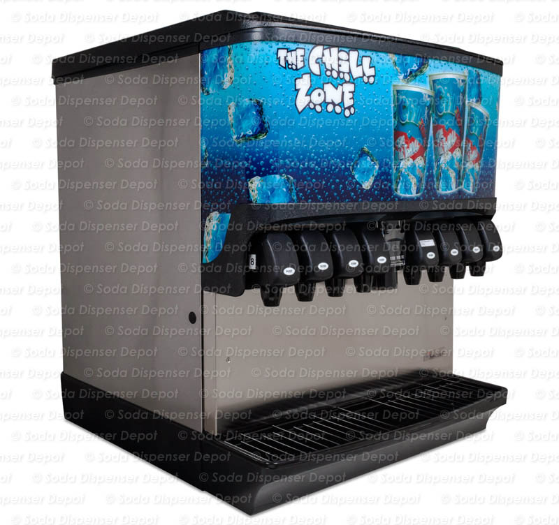ibd00113B - 8-Flavor Ice & Beverage Dispenser System ...