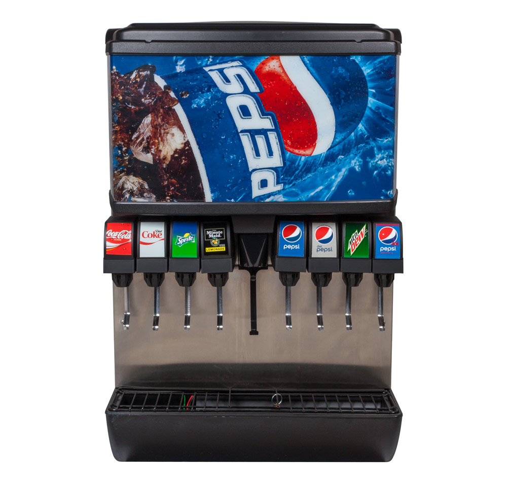ibd00201B - 8-Flavor Ice & Beverage Dispenser System ...