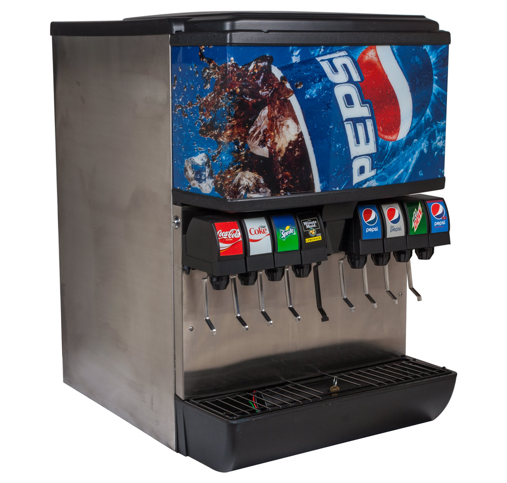 ibd00201B - 8-Flavor Ice & Beverage Dispenser System ...